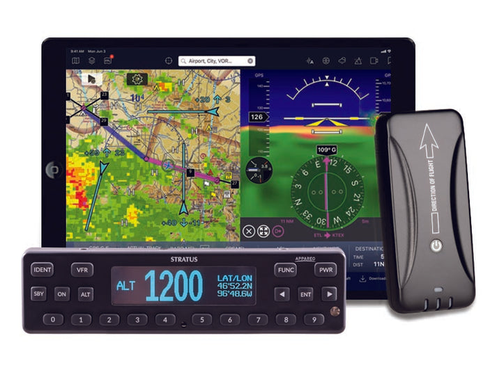 Stratus ESG or ES with 3i kit ADS-B Certified Transponder with Wire Ha ...